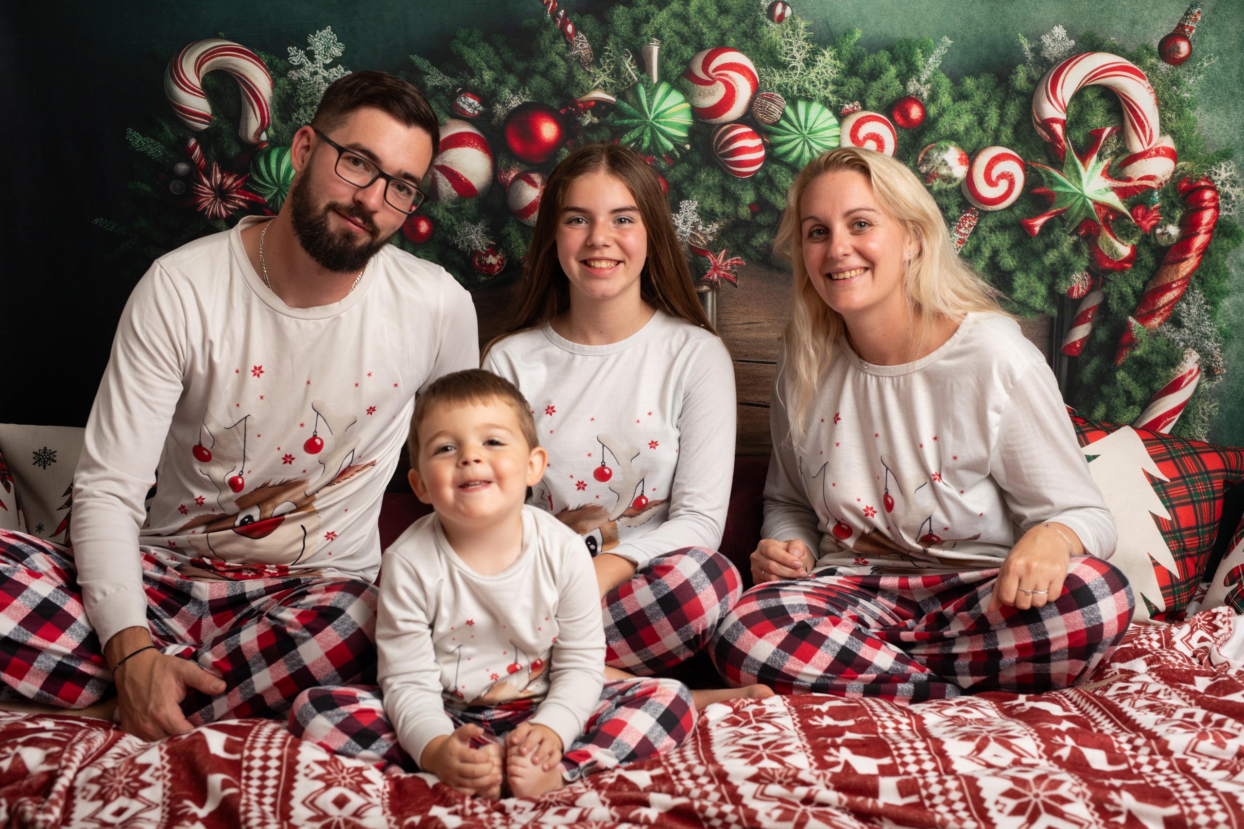 Séance photo Noël - Studio Larose Photographe vidéaste